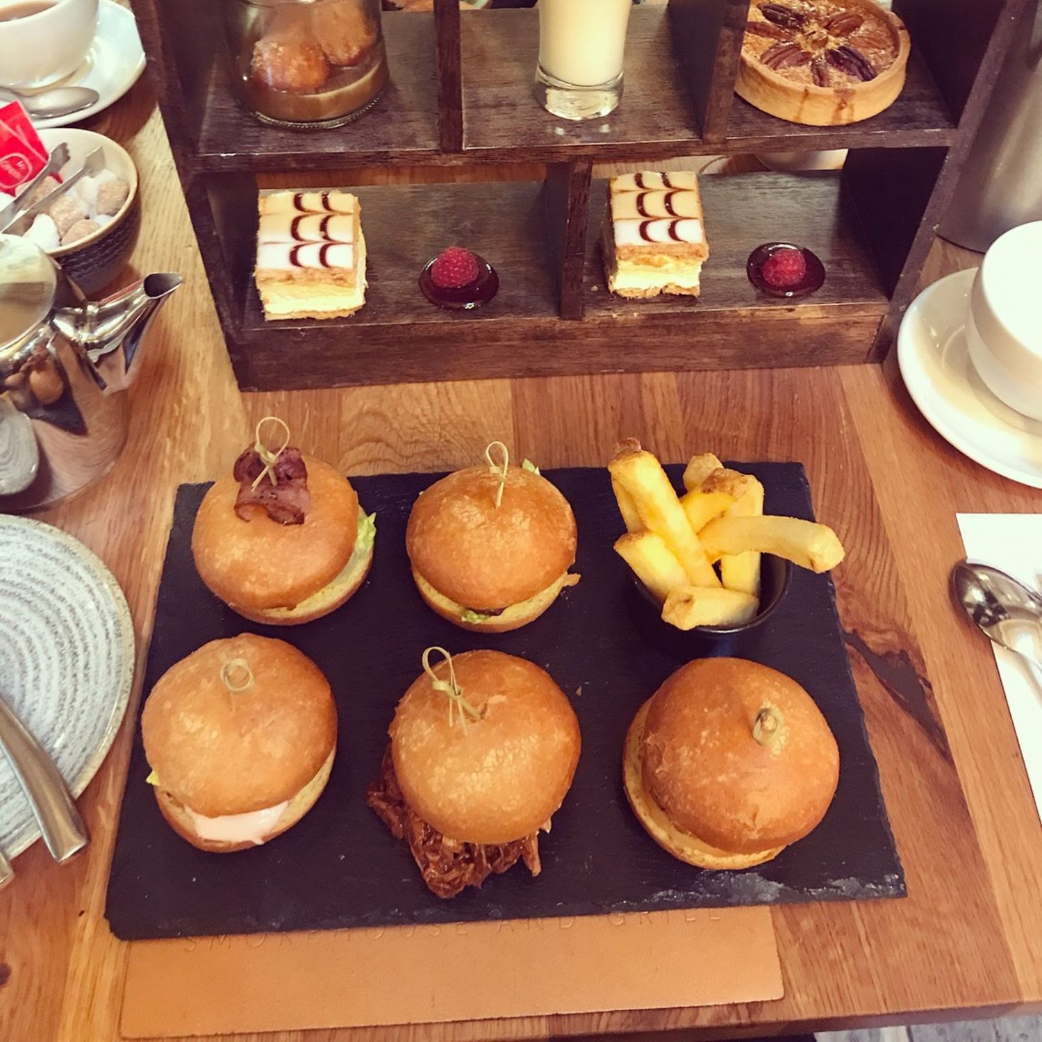 Burger Slider Afternoon Tea Review at The Celtic Manor, Newport ...